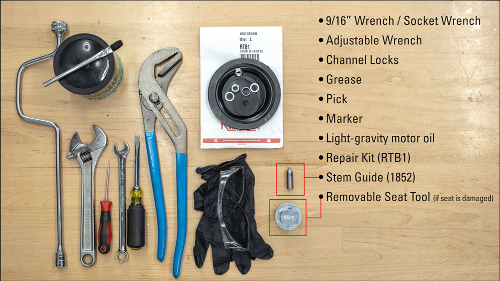 How to Repair a Spring Loaded Back Pressure Regulator | Kimray